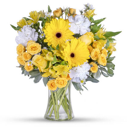 FTD Sunny Sentiments Bouquet a1114 | Flower Delivery | Flower Shop