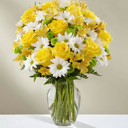 FTD Sunny Sentiments Bouquet a1114 | Flower Delivery | Flower Shop