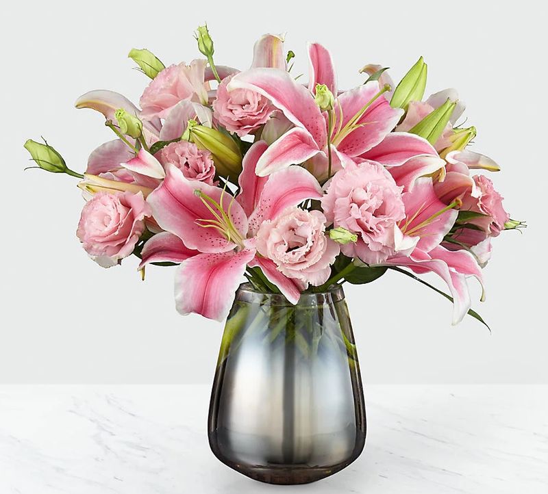 The FTD Pink Magnifique Luxury Bouquet a1274 | Online Plant Shop