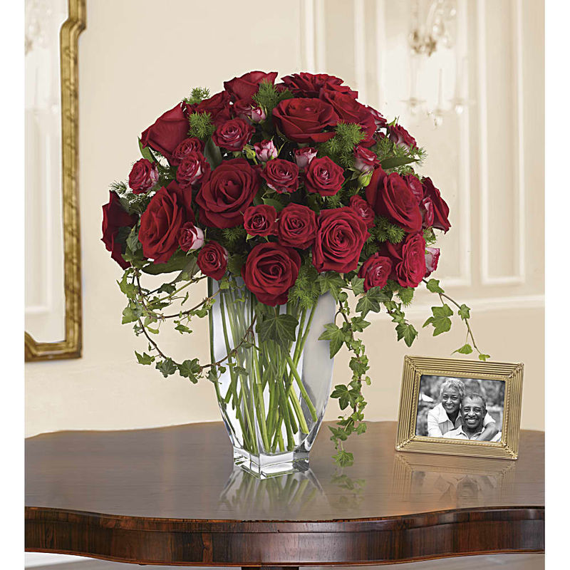 Teleflora's Rose Romanesque Bouquet - Red Roses a3718 | Flower Delivery ...