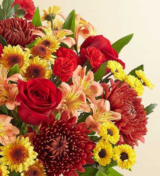 Rustic Warm Fresh Flower Bouquet a9374 | Flower Delivery | Flower Shop