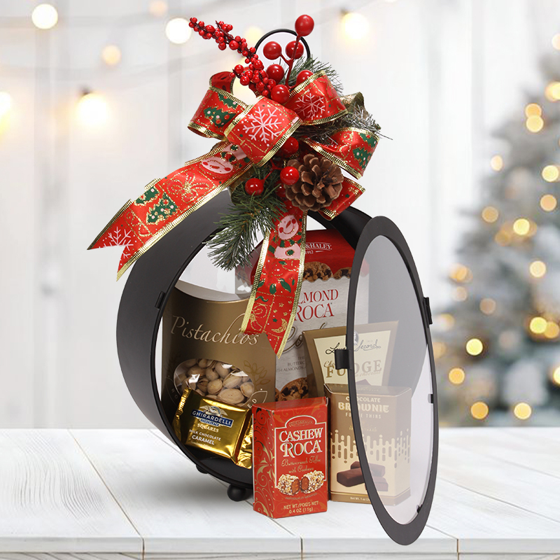Holiday Lantern Surprise Chocolate Gift a10342 | Online Gift Delivery