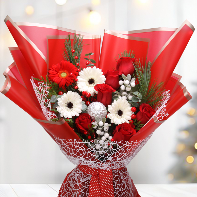 Christmas Magic Luxury Bouquet a10523 | Flower Delivery | Flower Shop